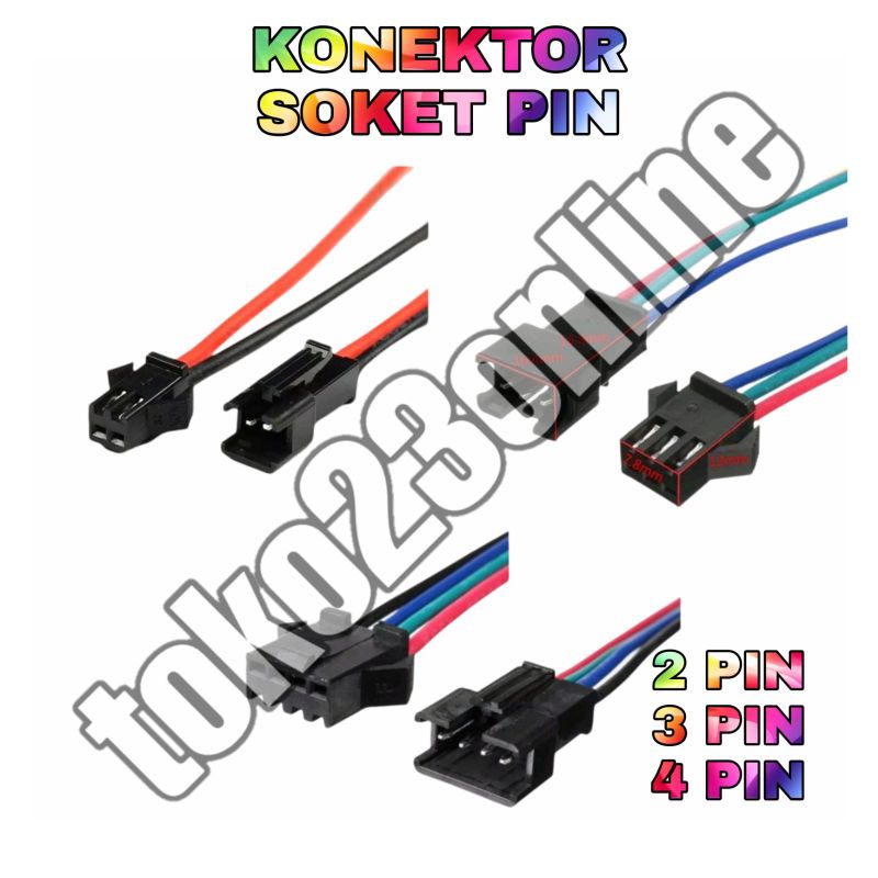 Male - FEMALE PIN Connector/PREMIUM PIN SOCKET PIN SOCKET/Cable ...
