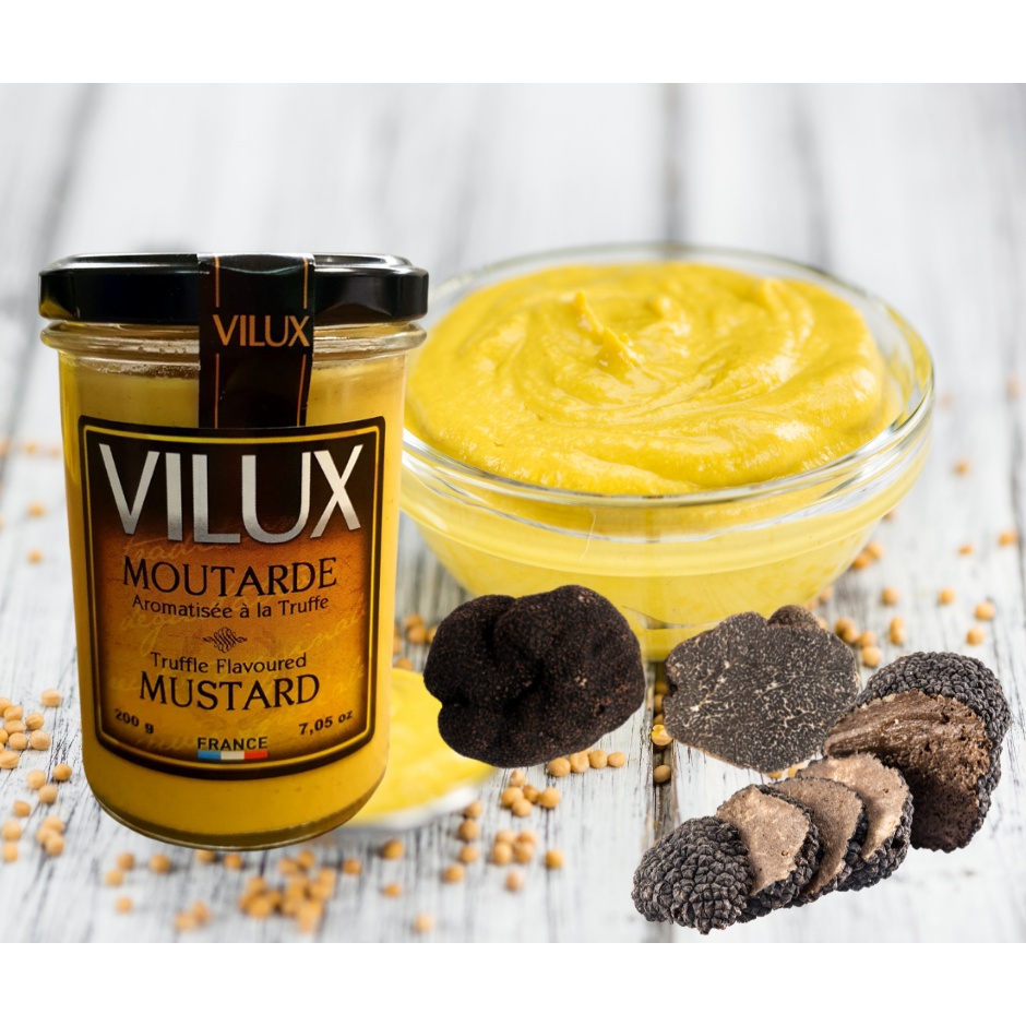 Vilux Truffle Flavoured Mustard 200g | Shopee Philippines