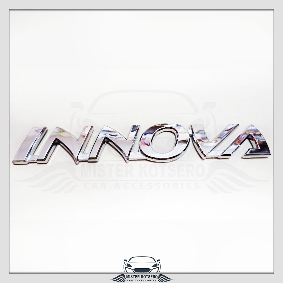 Toyota INNOVA Chrome Trunk Emblem | Shopee Philippines