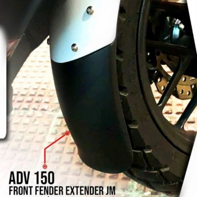 Honda adv 150/160 front fender extension | Shopee Philippines