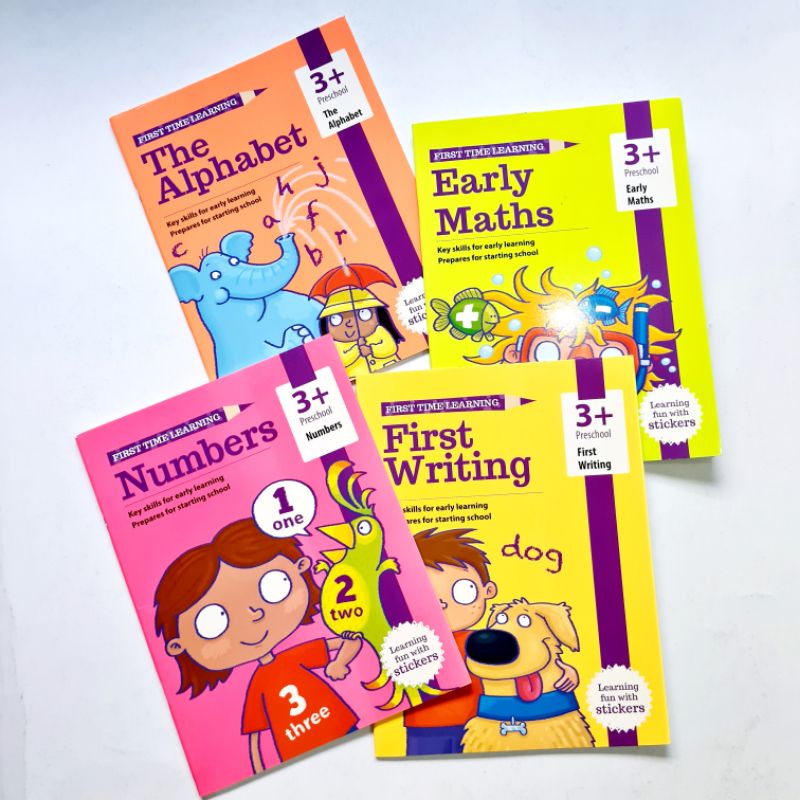 First Time Learning Key Skills for Early Learners Activity Book With ...