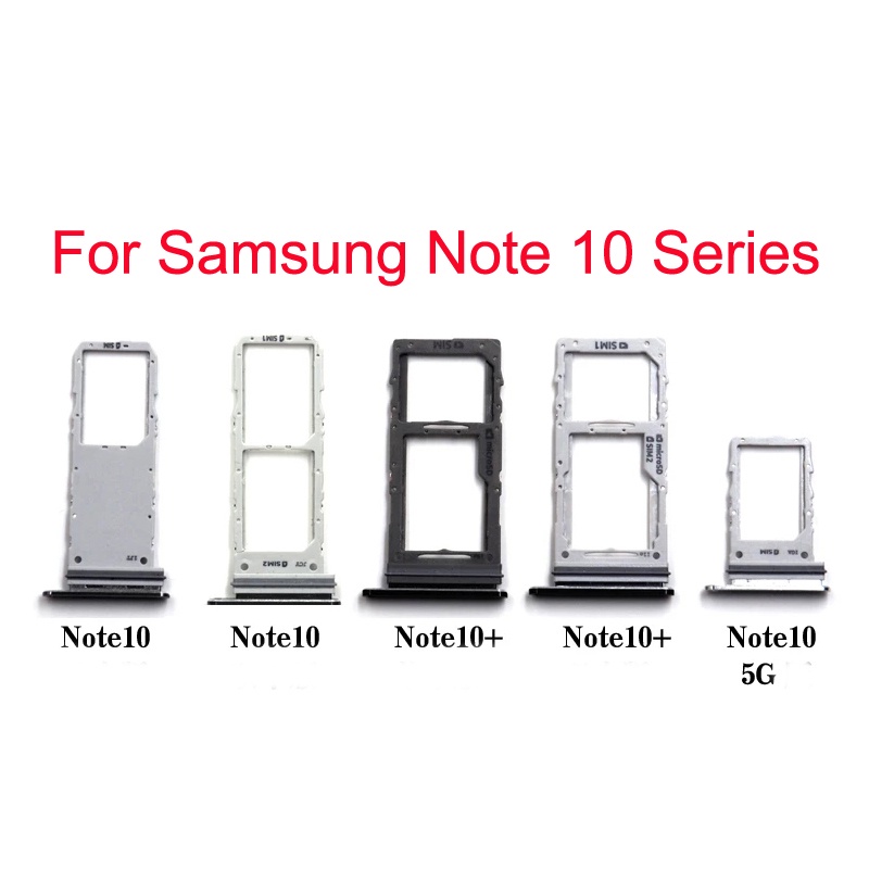 For Samsung Note 10 Plus Note 10 5G SIM Card Tray Holder | Shopee ...