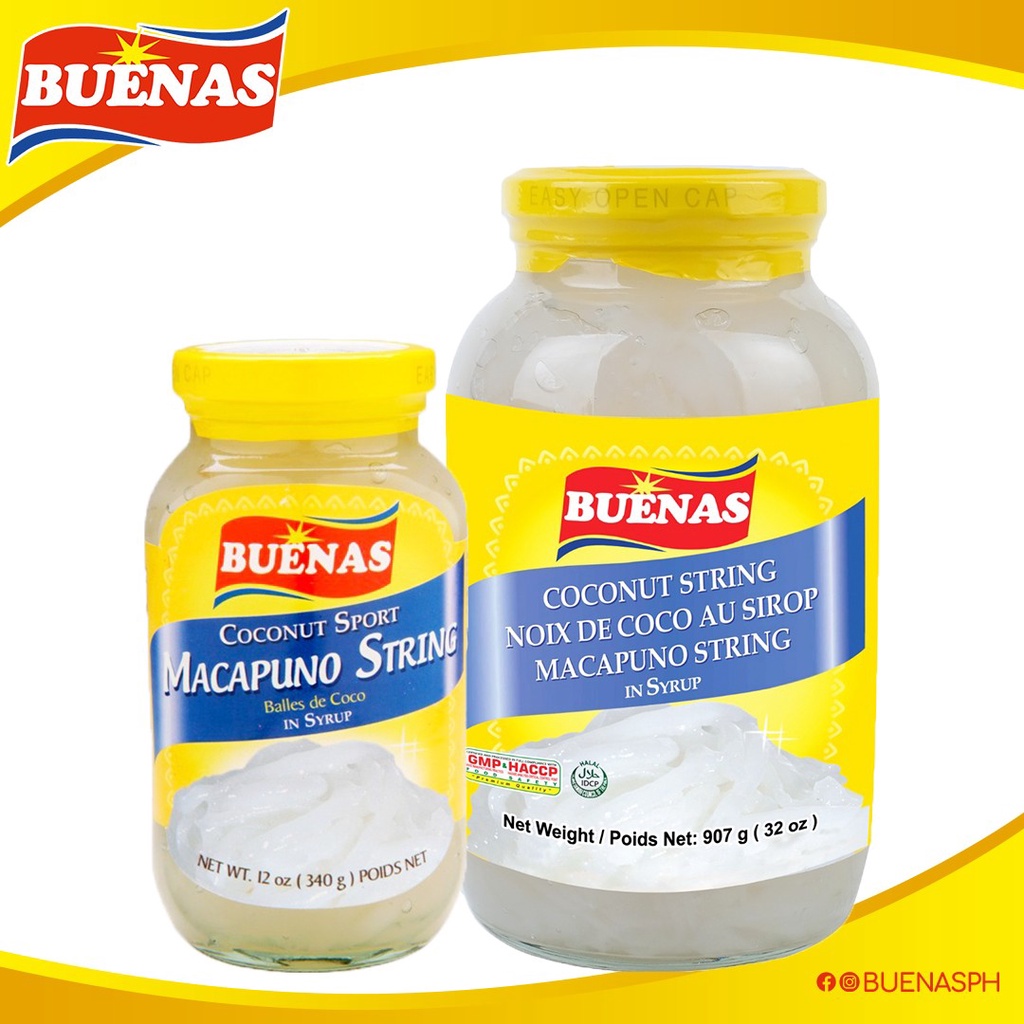 Buenas Macapuno String 32oz and 12oz | Shopee Philippines
