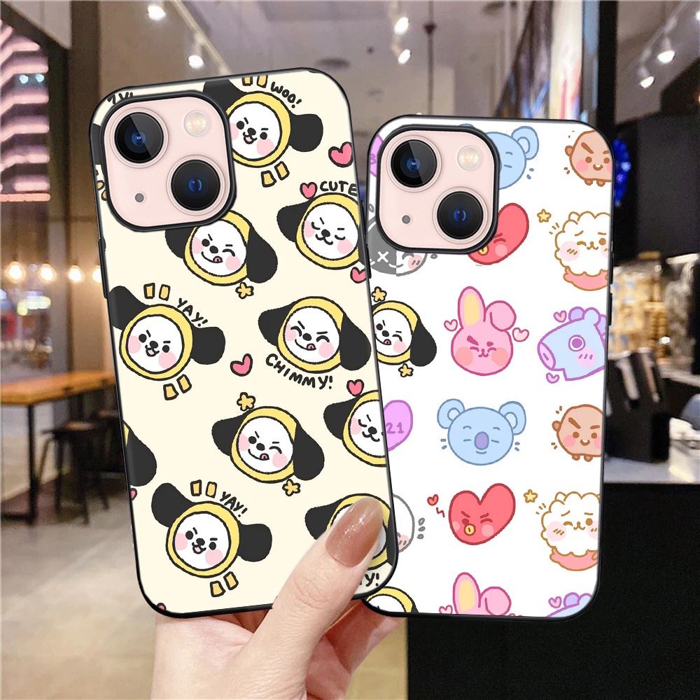 BTS Color Case Compatible For iPhone 11 12 13 Pro XS XR X 7 8 6S Plus ...