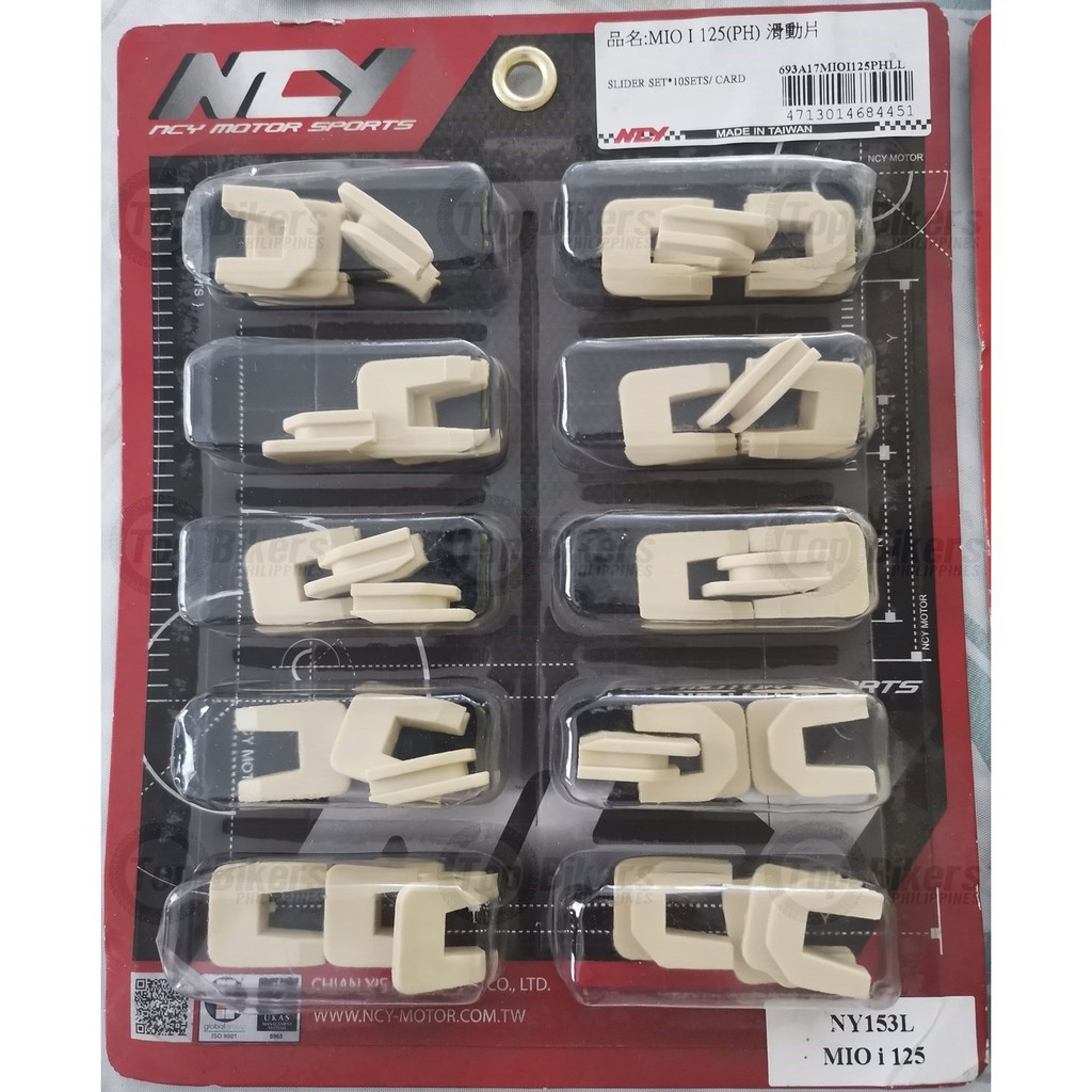 NCY Slide Piece / Sliders Set (3 Pieces) Yamaha Mio i 125 | Shopee ...