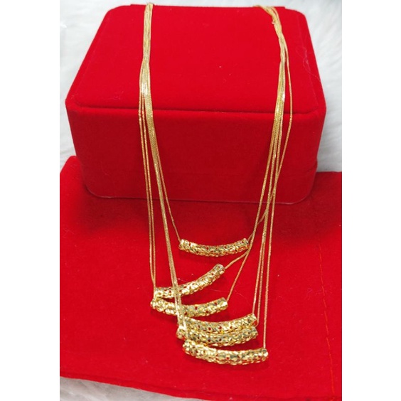 PAWNABLE 18K Saudi gold women's necklace 18" | Shopee Philippines