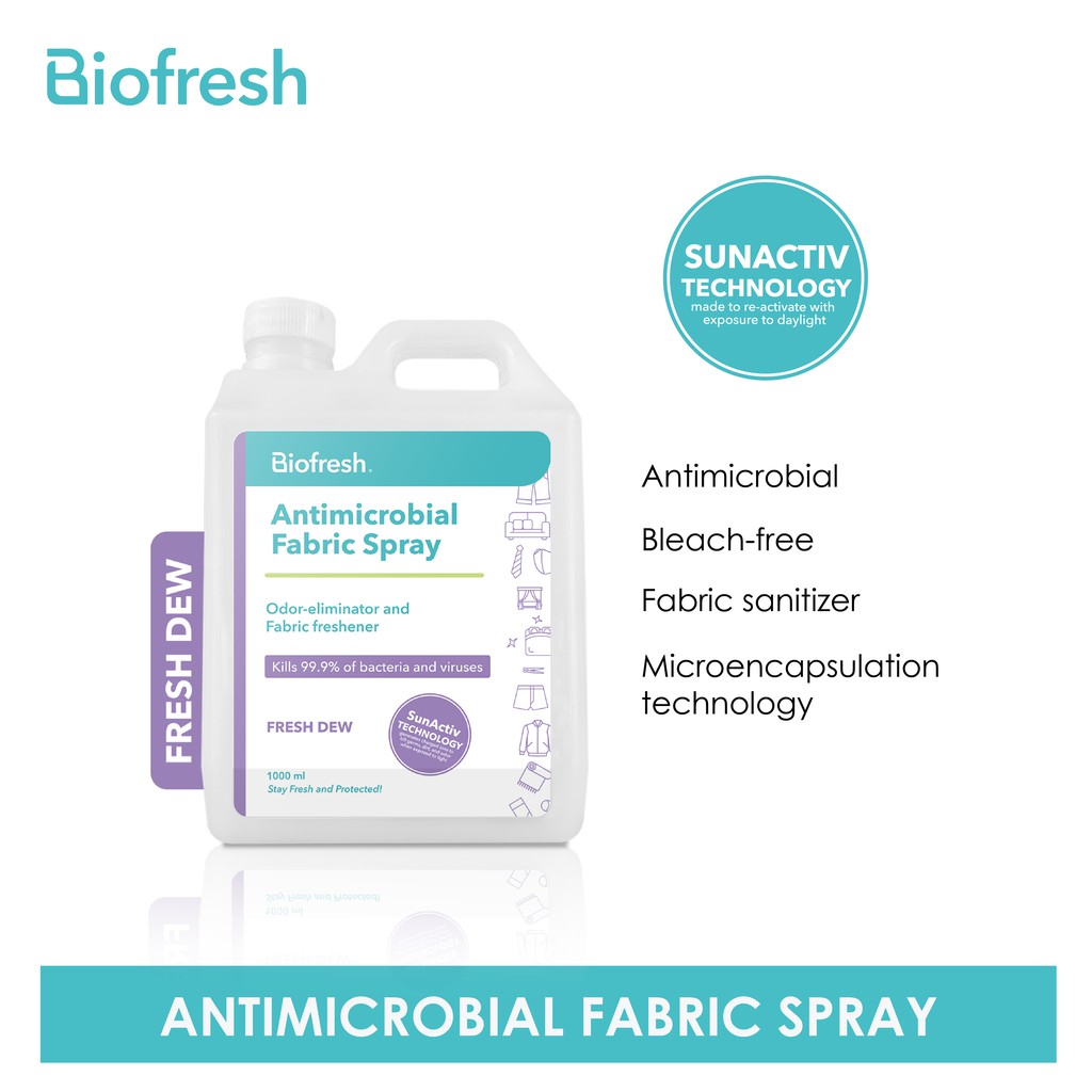 Biofresh Home Antimicrobial Fabric Spray RHMFS0401 | Shopee Philippines
