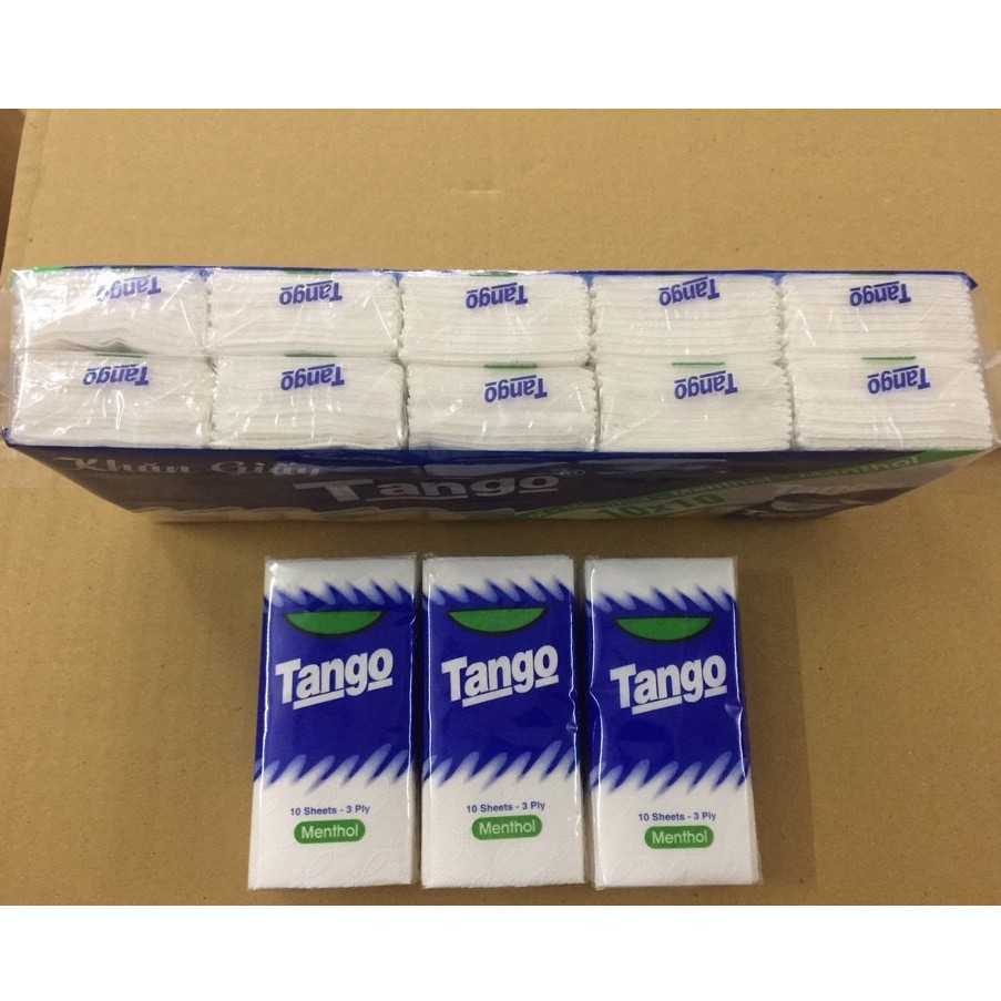 Tango Pocket Tissues (10 packs) | Shopee Philippines