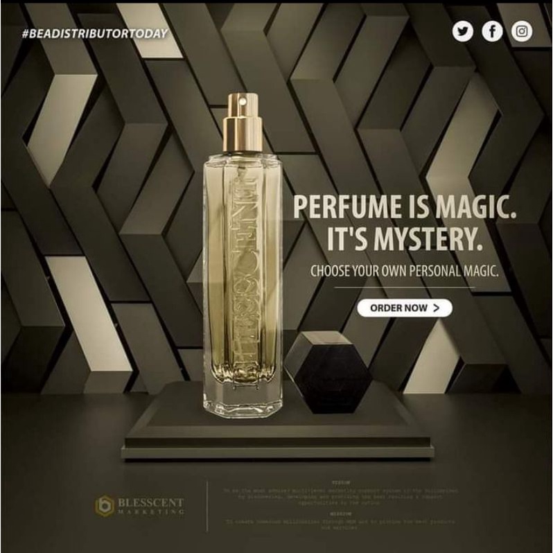 BLESSCENT Perfume for Women 18% oil-based Eau de Parfum | Shopee ...