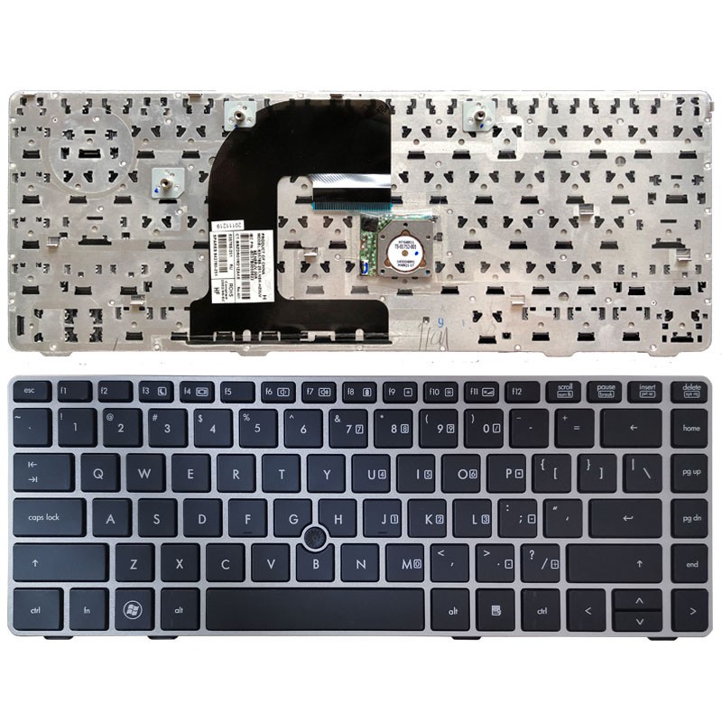 US laptop Keyboard For HP EliteBook 8470B 8470P 8470 8460 8460p 8460w ...