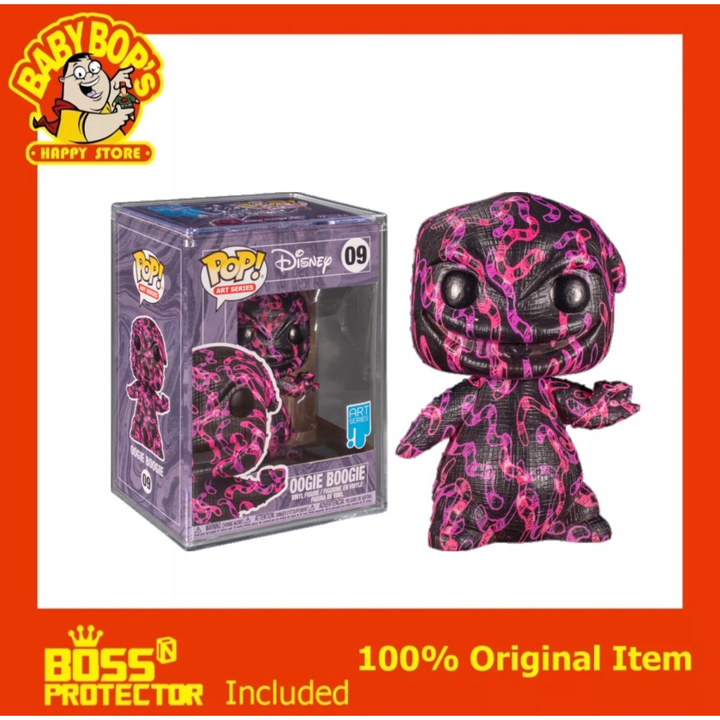 Funko Pop! Disney Art Series: Nightmare Before Christmas Oogie Boogie ...