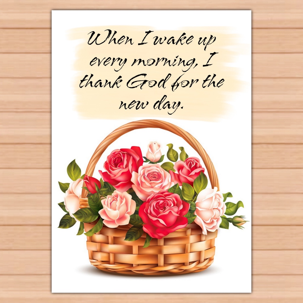 Bible Verse & Flowers Wall Decor Photo Laminated | Shopee Philippines