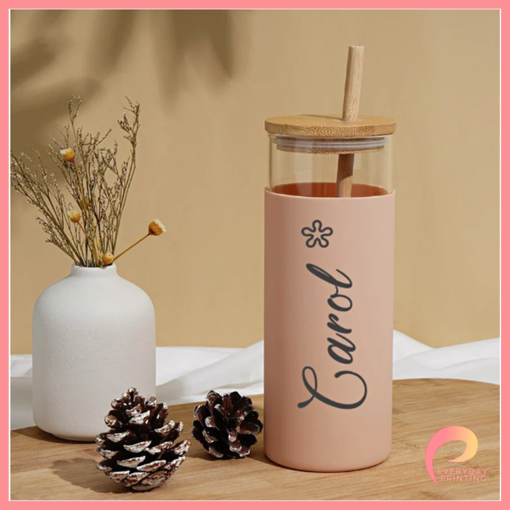 Personalized Tumbler with Rubber Sleeve Souvenir | Shopee Philippines