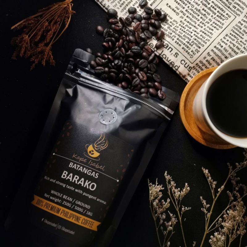BATANGAS BARAKO COFFEE (WHOLE/GROUND) - KAPE ISABEL PH | Shopee Philippines