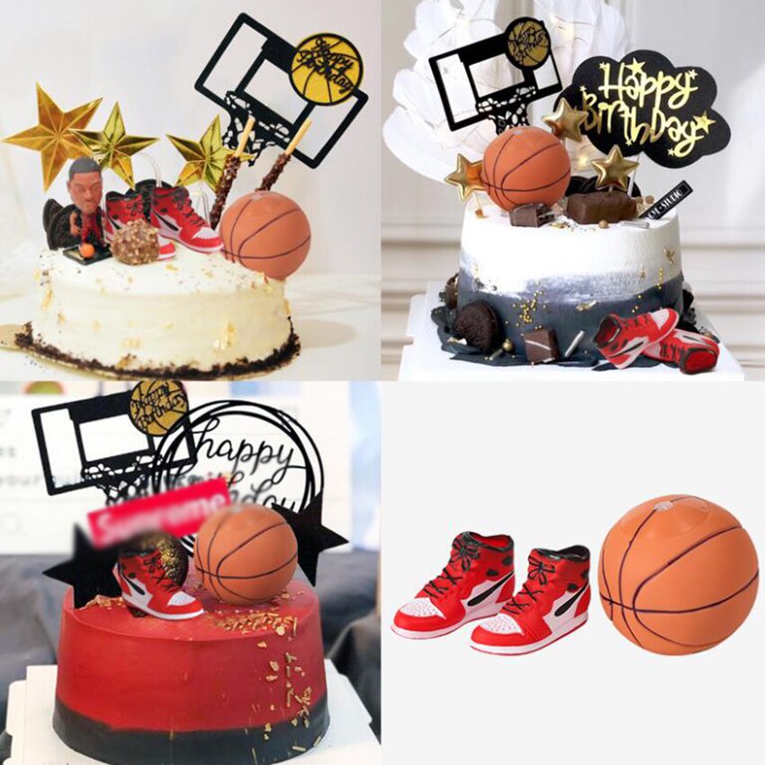 Basketball Slum dunk birthday boys cake decoration*Ready Stock ...