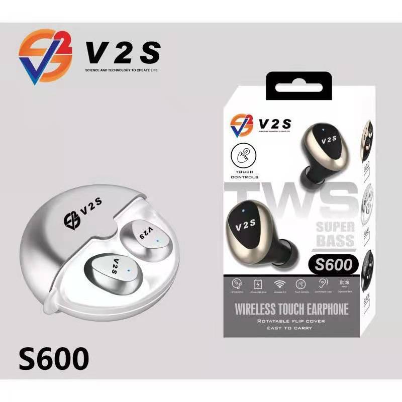 V2S S600 True Wireless Earbuds Wireless 6.2 Bluetooth Earphone Wireless ...