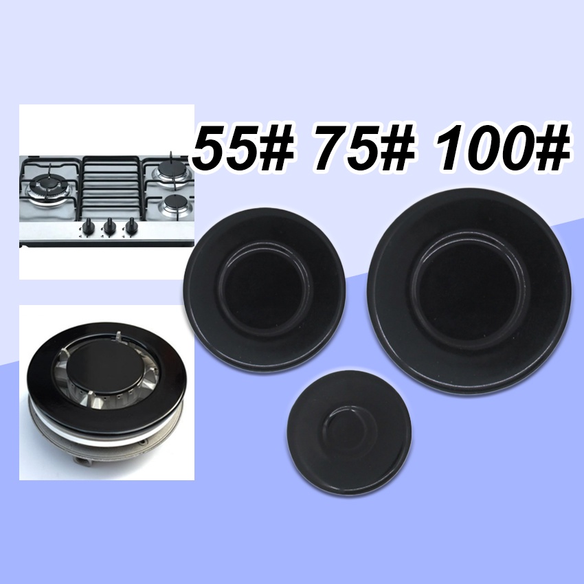 Universal Gas Stove Top Cover Burner Flame Cap Cover Gas Hob Sabaf 75MM ...