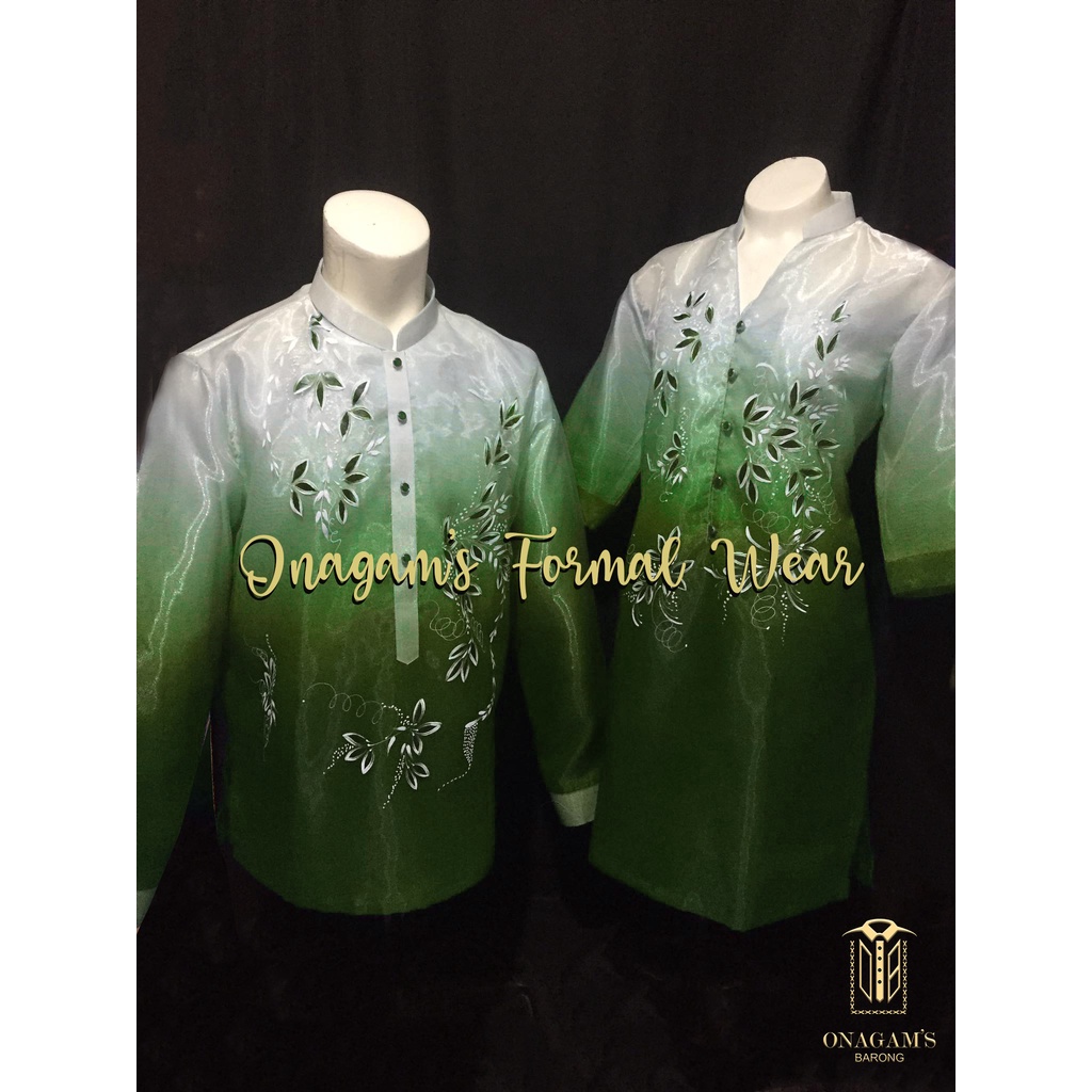 hand painted couple barong | Shopee Philippines