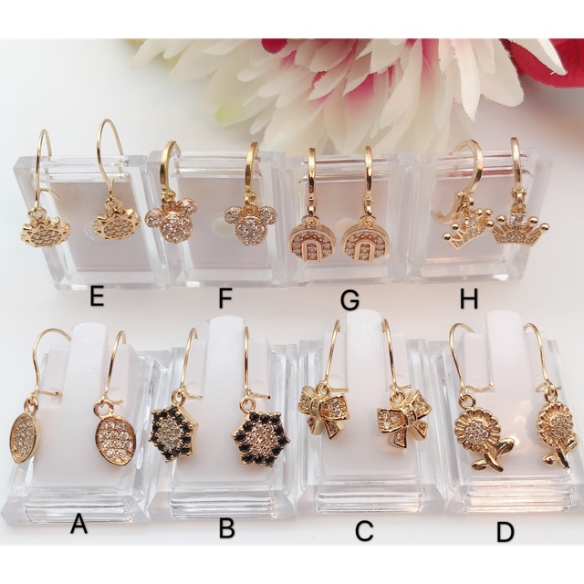 Xuping new star+ gold plated earrings | Shopee Philippines