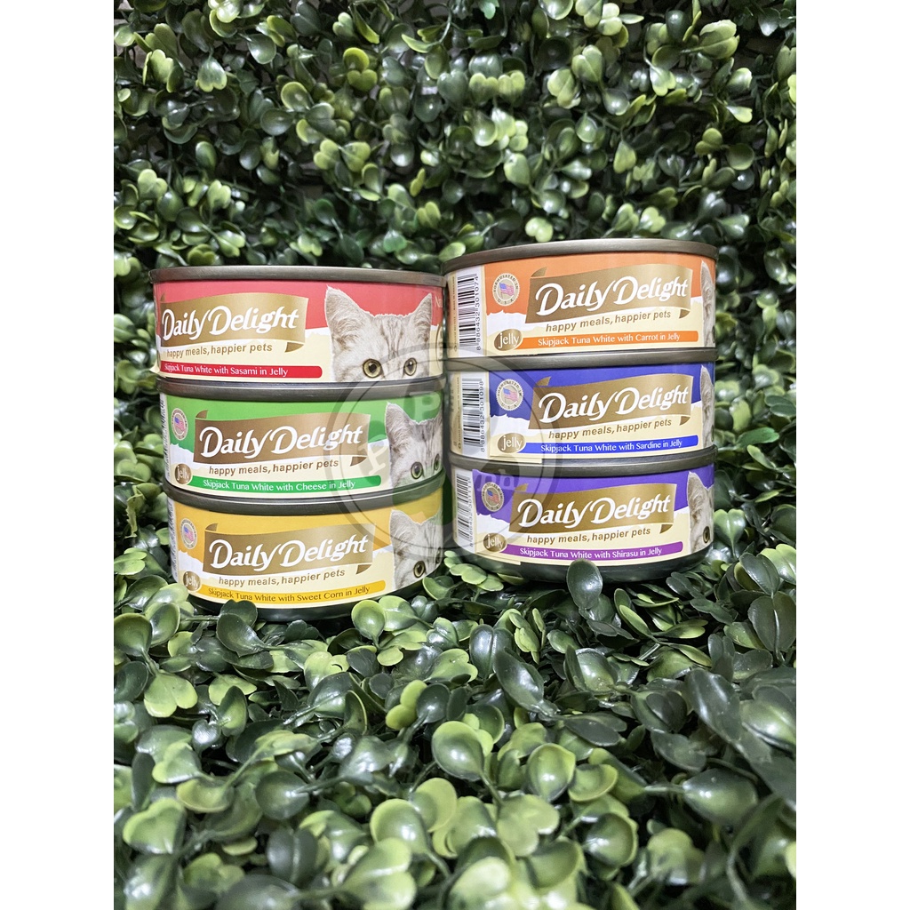 Daily Delight Jelly Wet Can Cat Food 80g | Shopee Philippines