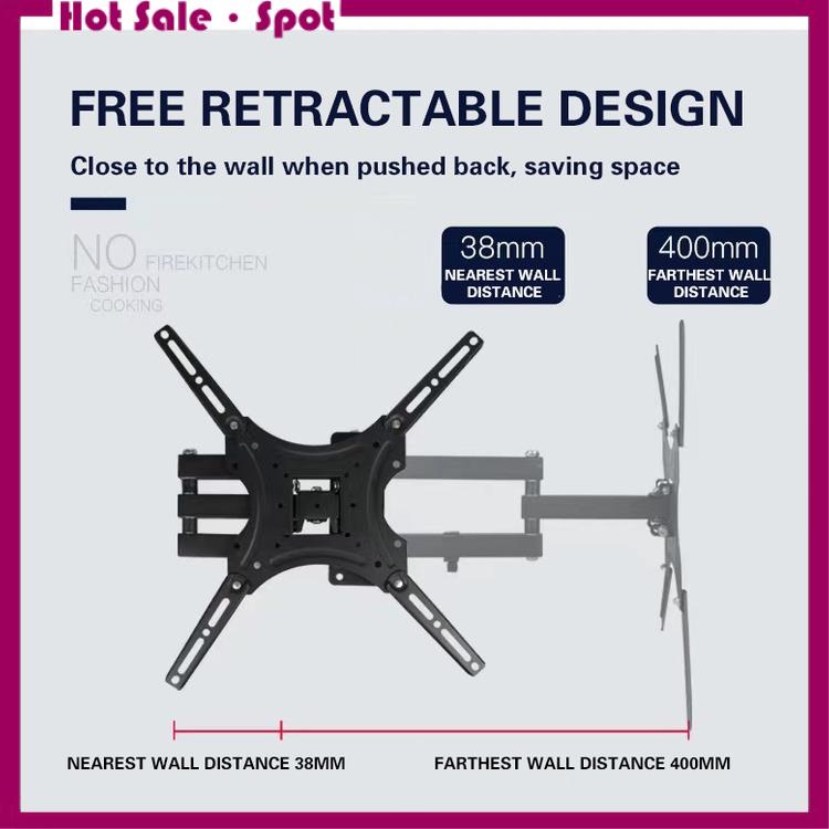 CP Expose TV Wall Mount 32 - 55 Inch Tilt Swivel Tilt Swivel Monitor ...