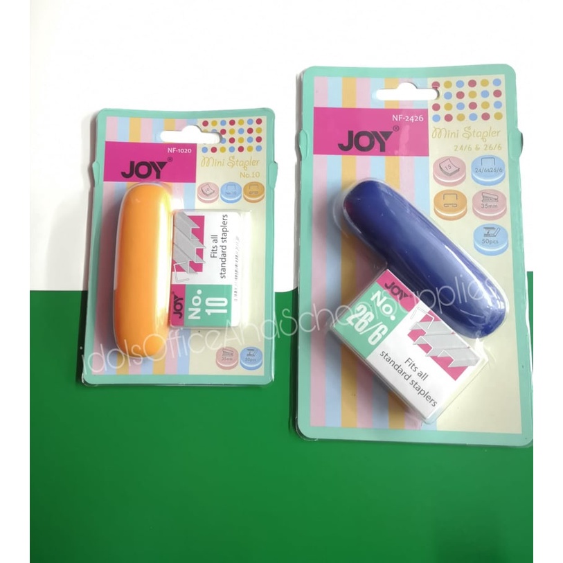 Joy Mini Stapler with Staples Set | Shopee Philippines