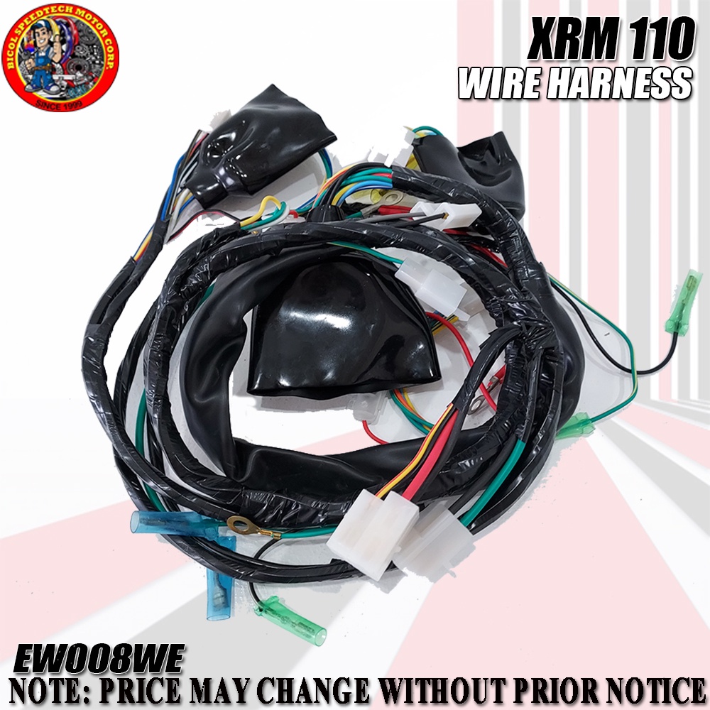 XRM 110 WIRE HARNESS (EW008WE) | Shopee Philippines