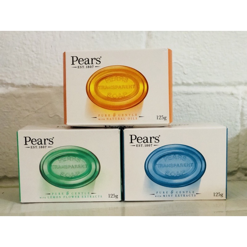 ┋Pears Soap 125G (Authentic From Uae) | Shopee Philippines