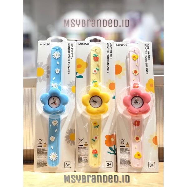 CUTE CHILDREN'S WATCH MINISO CUTIE KID'S WATCH SUNFLOWER ROTATABLE ...