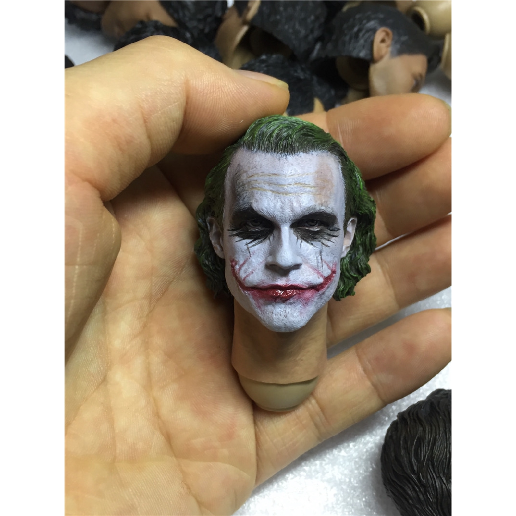 1/6 MJ12 Master Edition Joker Heath Ledger Head Sculpture | Shopee ...