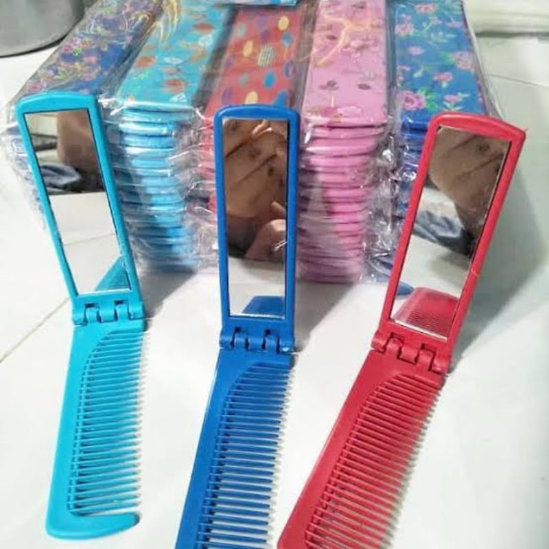 Souvenir Folding Glass Comb | Shopee Philippines