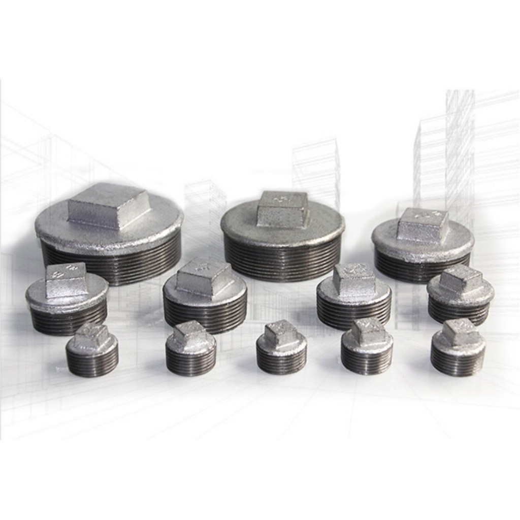 Galvanised Iron GI PLUG 80MM( 3INCH ) , 100MM ( 4 INCH ) | Shopee ...