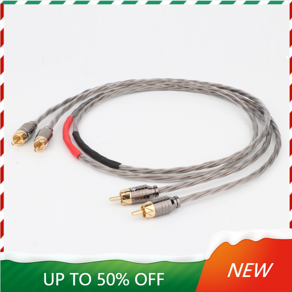 HI-End Odin Silver Plated Signal Line RCA Interconnect Cable RCA to RCA ...