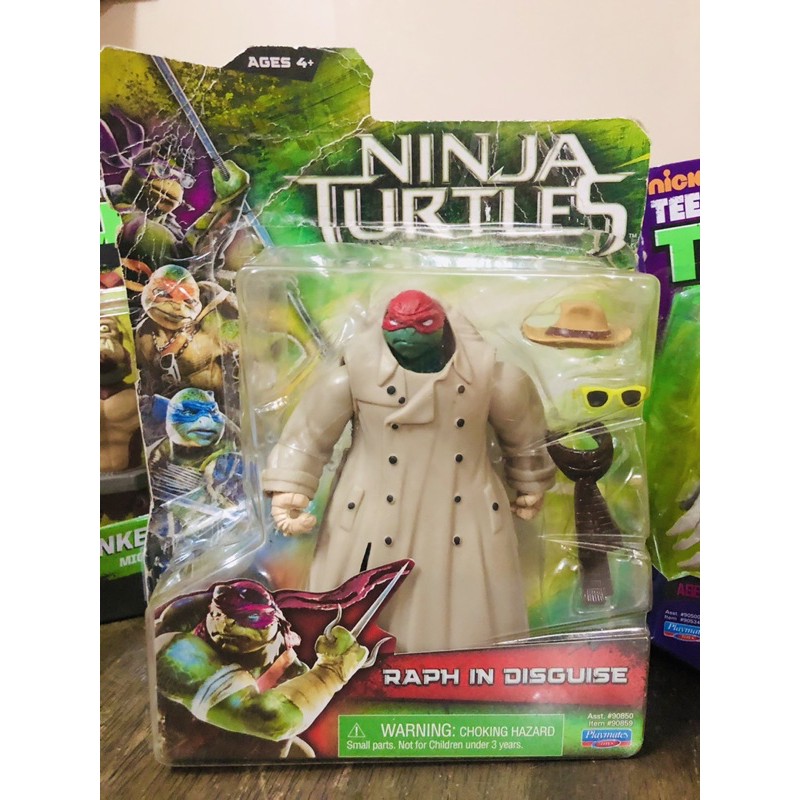 Teenage Mutant Ninja Turtles Raph In Disguise Action Fig (DENTED ...