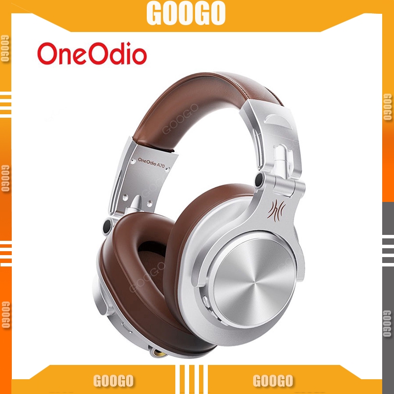 Oneodio A70-SILVER Wired + Wireless Bluetooth Headphones For Phone Mic ...
