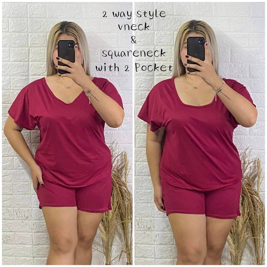 chichay : Terno Butterfly sleeve. 2way Style (Kasya XL-4XL) | Shopee Philippines