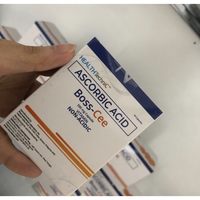 SODIUM ASCORBATE BOSS CEE (NON ACIDIC VITAMIN C) BY 10's CAPSULES ...