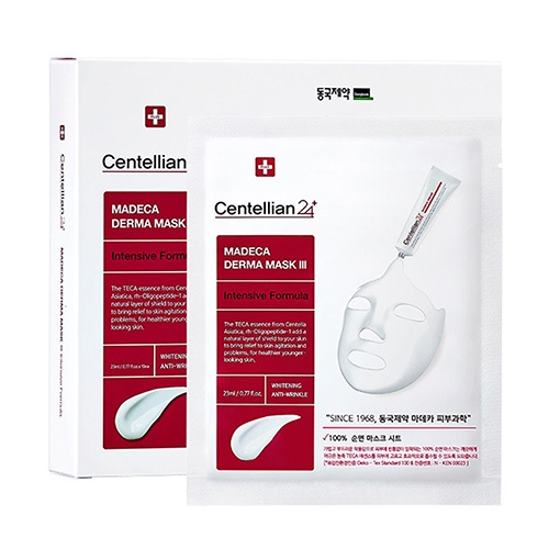 CENTELLIAN24 MADECA DERMA MASK III Intensive Formula 23ml x 10pcs ...