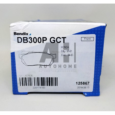 Mitsubishi Colt T120SS Front Brake Pad - BENDIX Brake Pad DB 300P ...