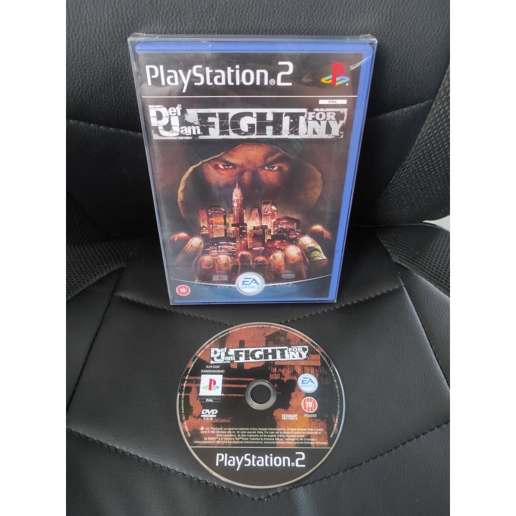 Def Jam Fight for NY PAL PS2 Playstation 2 Original CD Game Games ...