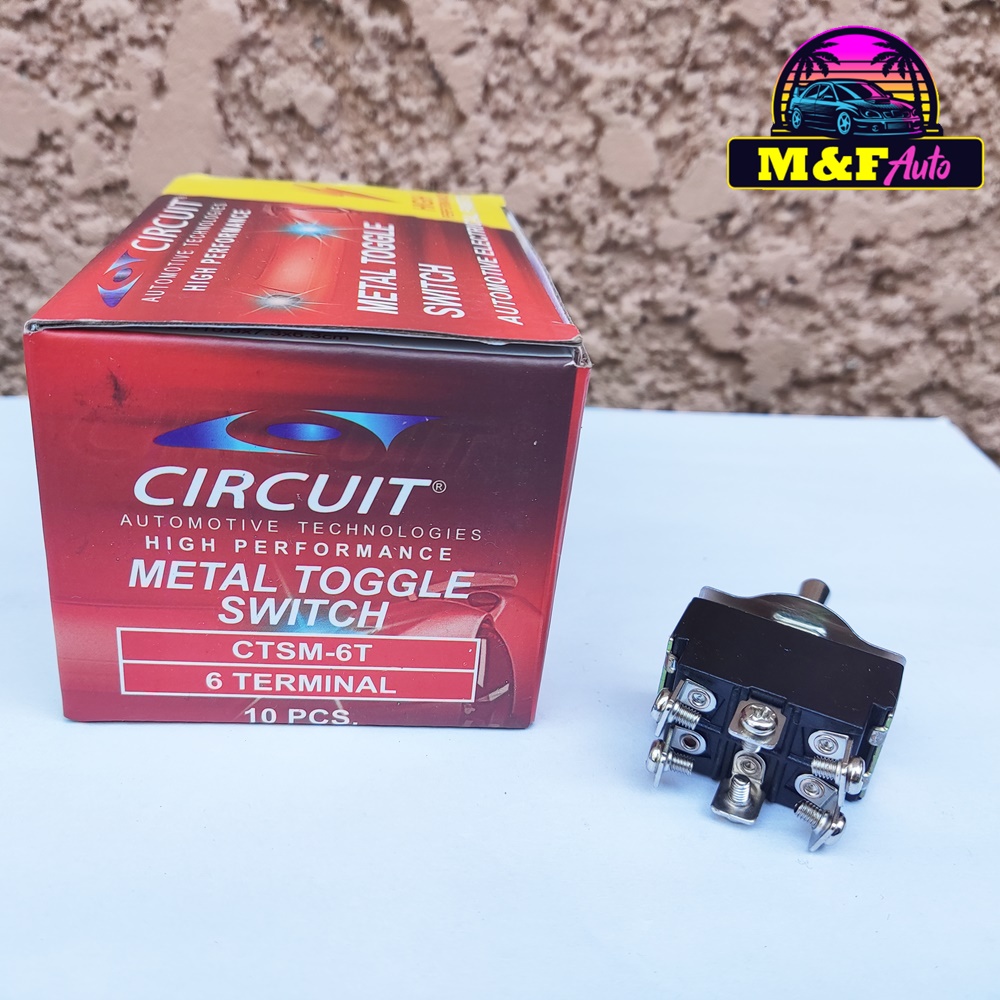 Circuit Toggle Switch 2T, 3T, 6T (2 WAY, 3 WAY, 6 WAY) | Shopee Philippines