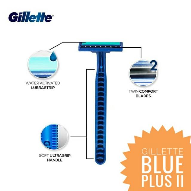 Gillette Blue Plus II Unit | Shopee Philippines
