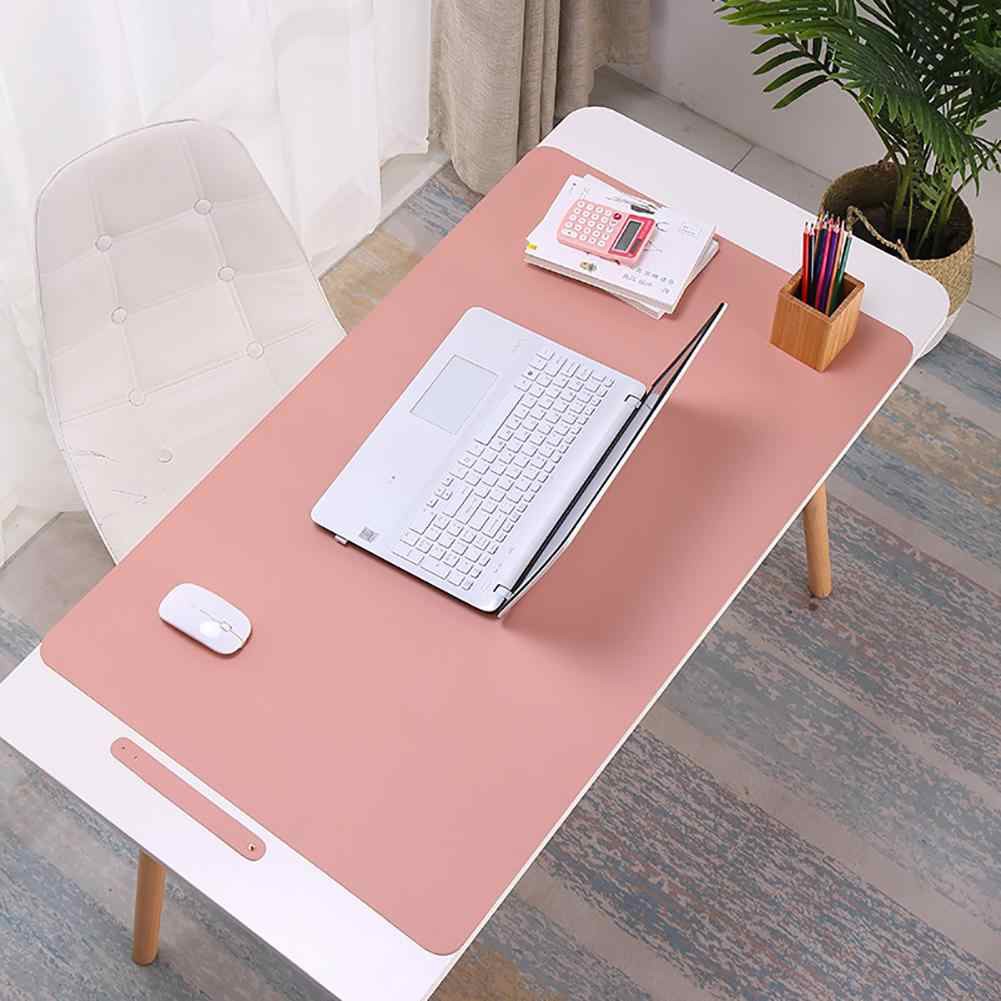 Large PU Leather Computer Desk Mat Table Waterproof Gaming Mouse Pad ...