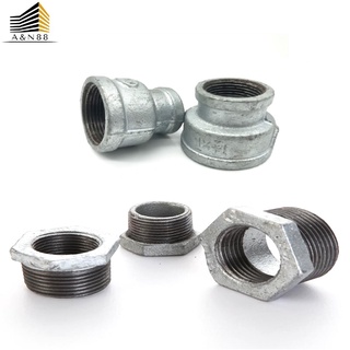 GI Fittings Bushing Reducer/Coupling Reducer (GALVANIZED) 1/4X1/2 / 1 ...