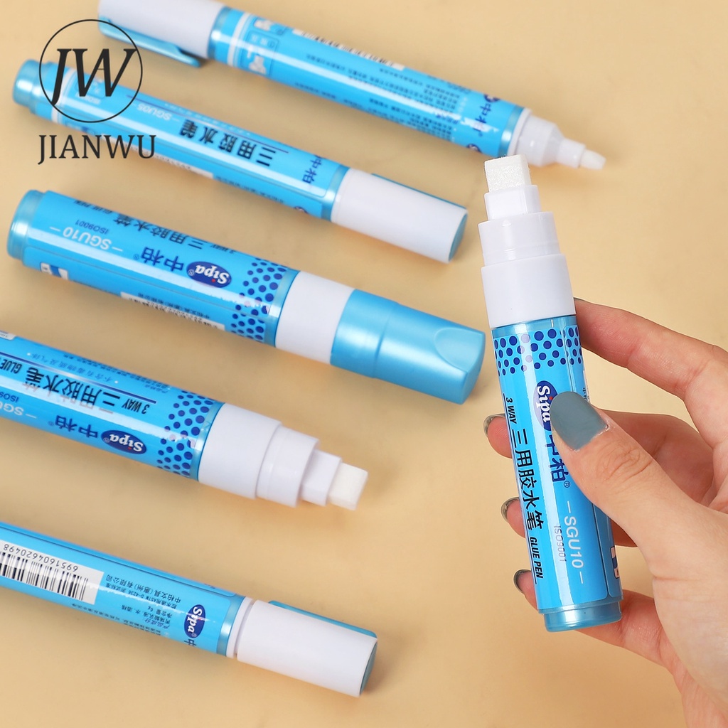 JIANWU 1 Pcs Three-Purpose Fast Dry Glue Pen Creative Large Capacity ...