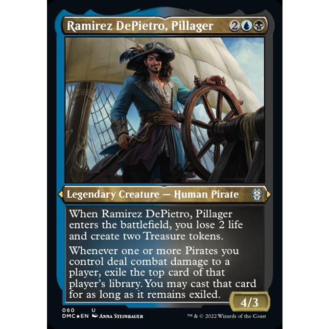 Mtg Ramirez Depietro Pillager Foil Etch Nm U Dmc Shopee Philippines