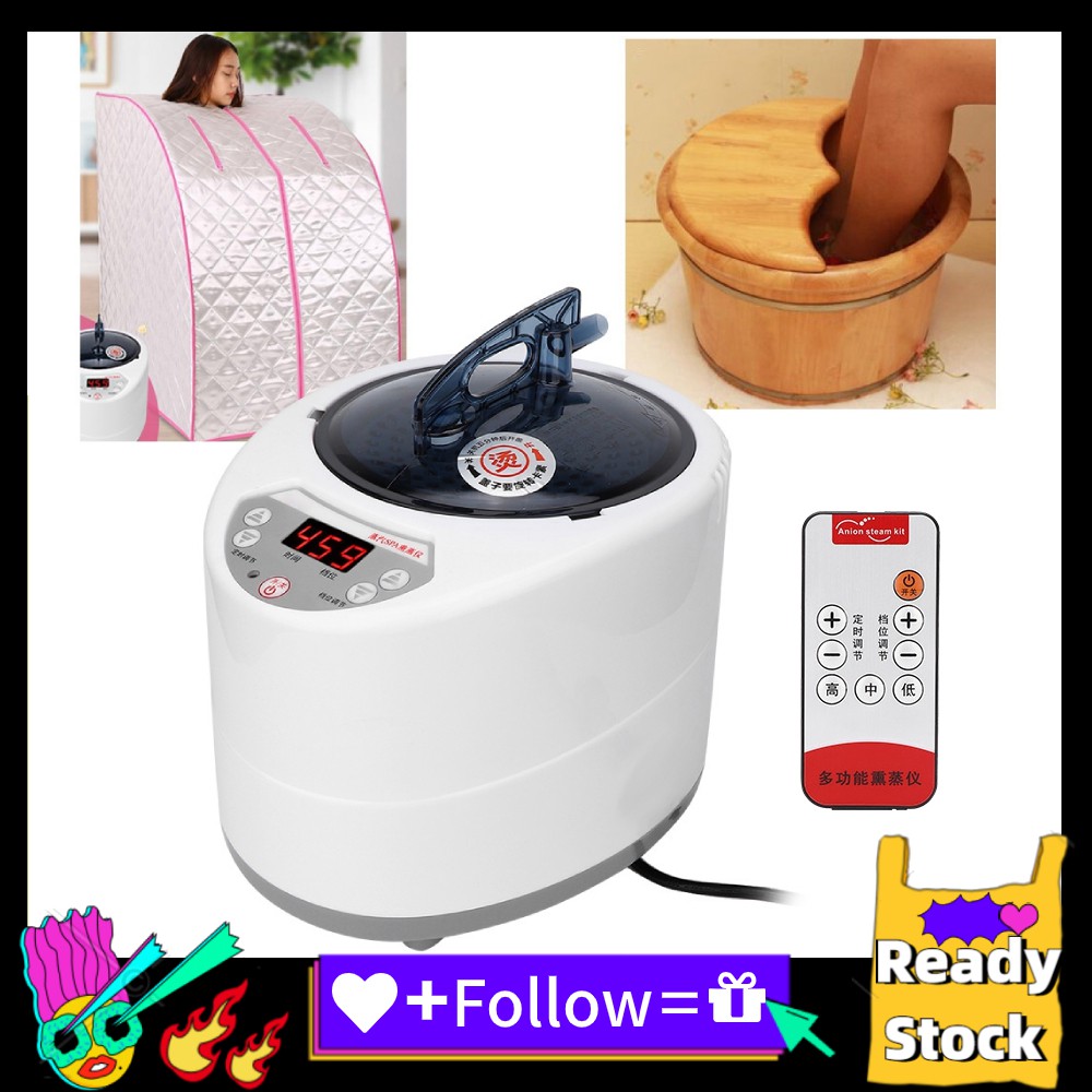 Icegg Fumigation Machine Foot Spa Steam Sauna Steamer Therapy Kit ...