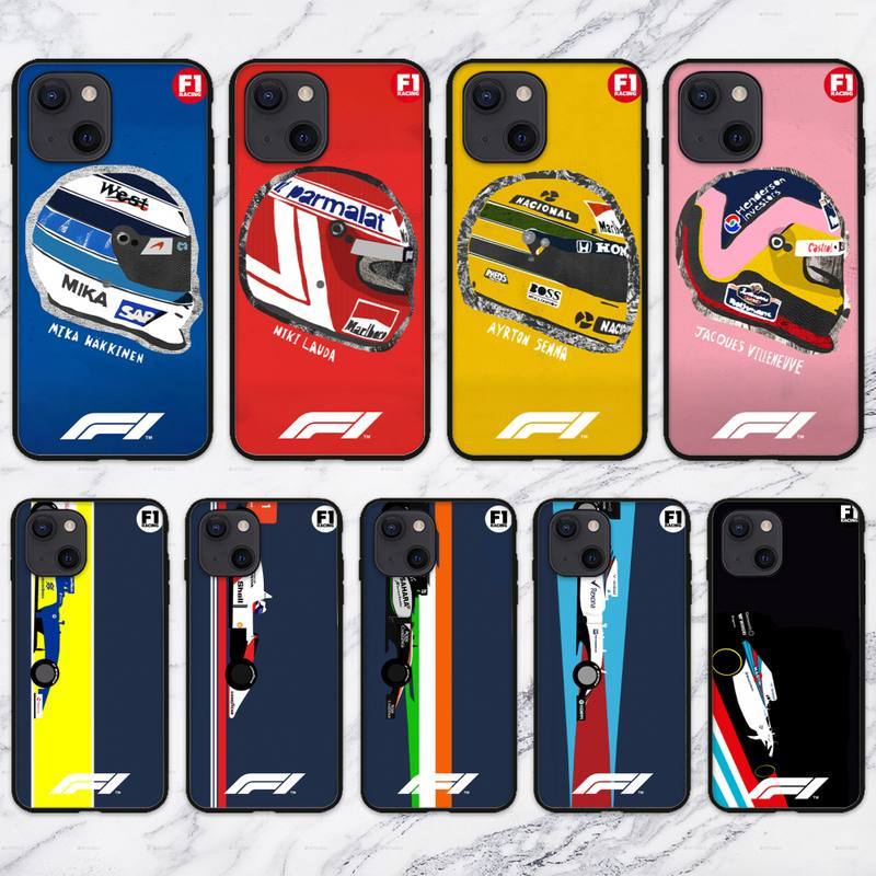 Formula 1 F1 Phone Case For iPhone 11 12 Mini 13 Pro XS Max X 8 7 6s ...
