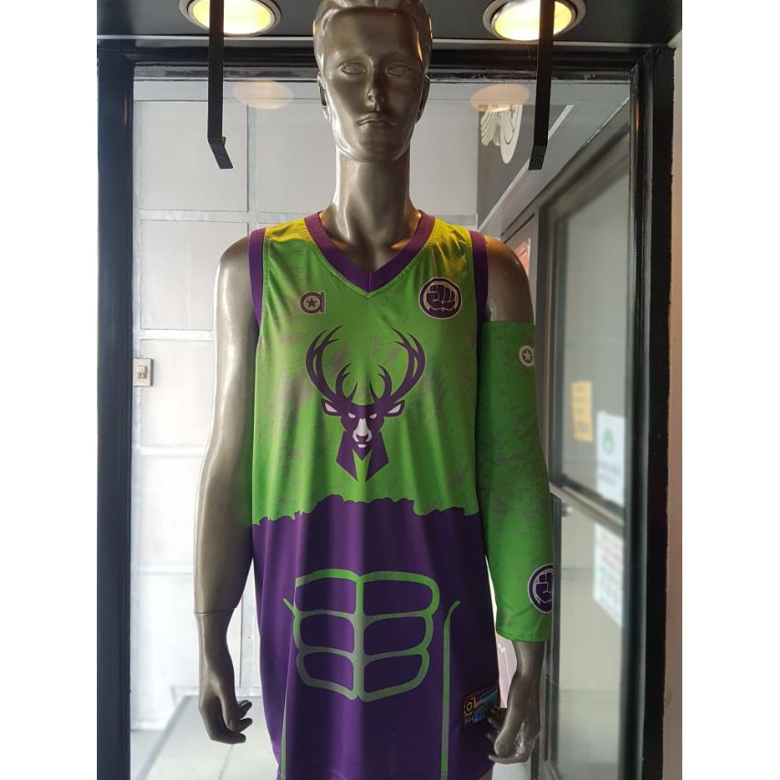 HULK JERSEY 2020 MILWAUKEE BUCKS | Shopee Philippines