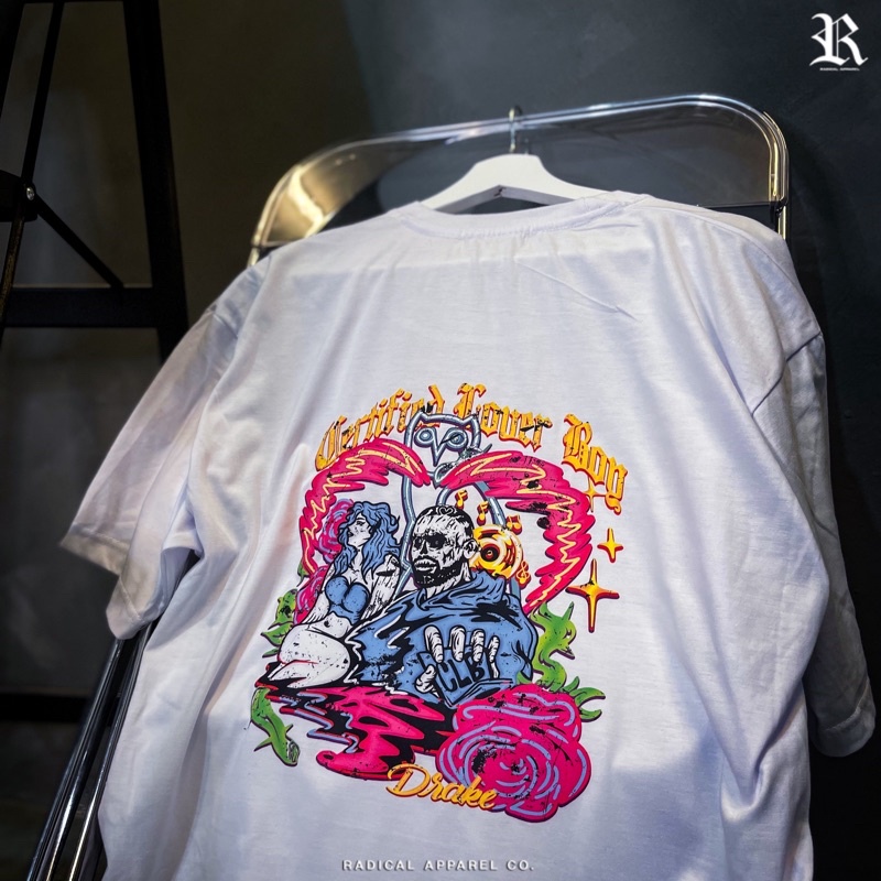 DRAKE CLB CERTIFIED LOVER BOY OVO BOOTLEG HYPEBEAST OVERSIZE SHIRT ...